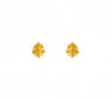 Gold Round Shape Tops 22k - AjEr61289 - US$ 132 - 22K gold round shaped ...