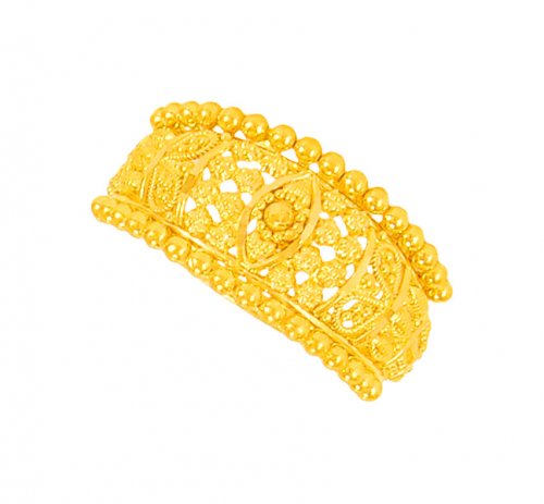 22 Karat Gold Ring - ajri65172 - 22 Karat Gold Ladies ring is designed ...