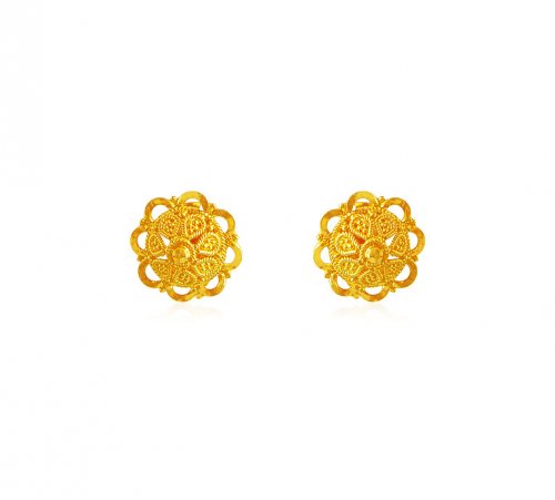 22k Indian Design Tops - AjEr61258 - 22k gold tops are designed with ...